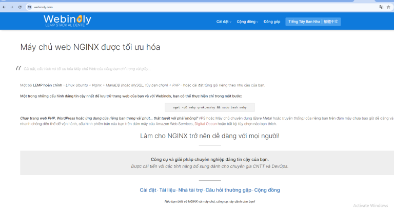 Phần Mềm Quản Lý VPS Linux